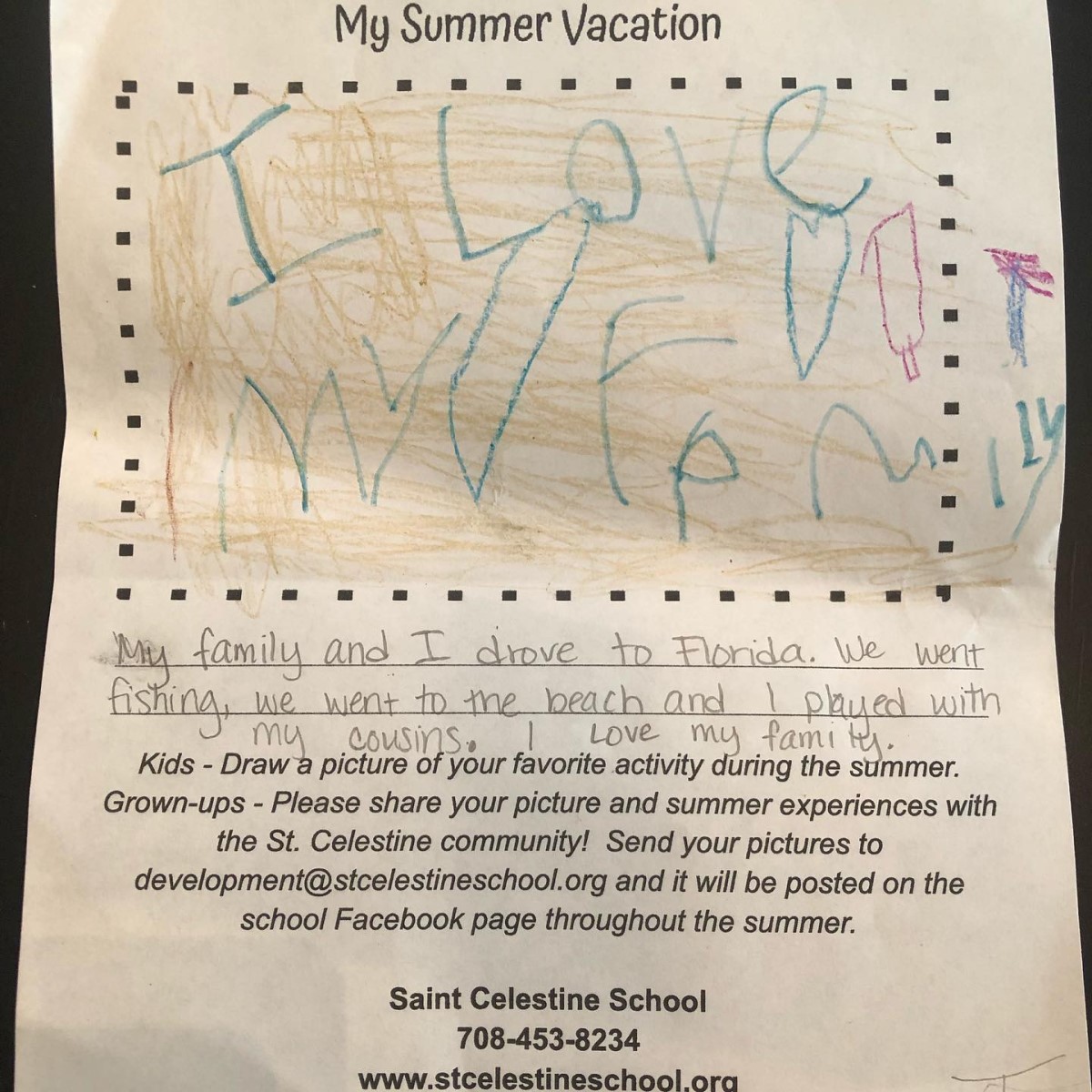St. Celestine Summer Story Walk 2021 | Saint Celestine School